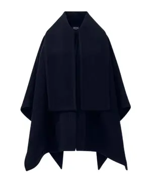 Giorgio Armani Cape In Double Virgin Wool