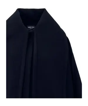 Giorgio Armani Flowing Draped Cape