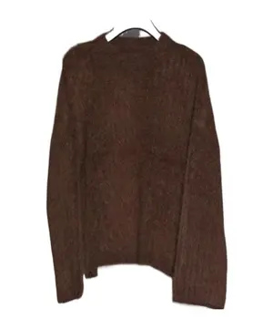 UMA WANG Vertical Ribbed Knit Pullover