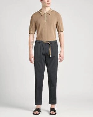 WHITE SAND Pants Lead Size Cotton, Elastane - Grey