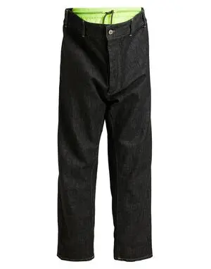 VIVIENNE WESTWOOD Organic Cotton And Polyester Denim Jeans