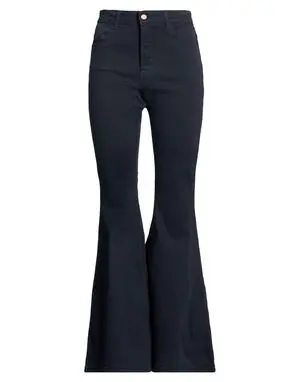 COMPAGNIA ITALIANA Cotton Elastane Flared Jeans - Blue