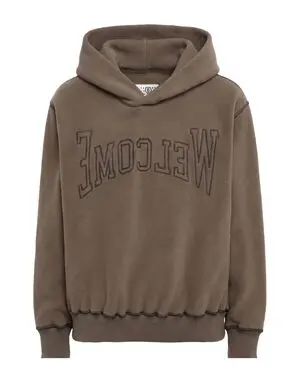 MAISON MARGIELA Polyester Polar Fleece Hooded Sweatshirt