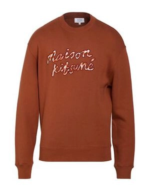 Maison Kitsuné Sweatshirt Tan Size Cotton - Brown