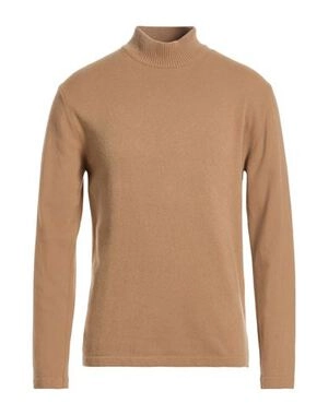 DANIELE FIESOLI Cashmere And Wool Turtleneck - Camel