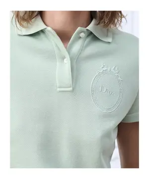 Dior Médaillon Embroidered Polo Shirt