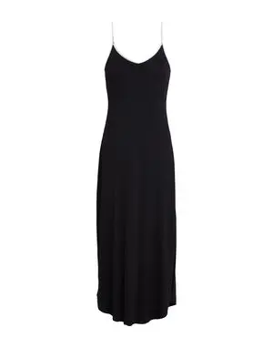 Majestic Filatures Viscose And Elastane Midi Dress