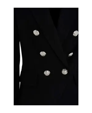 Veronica Beard Double-breasted Military Style Suit Jacket