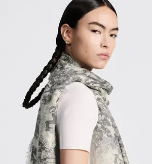 Dior Toile De Jouy Sauvage Stole
