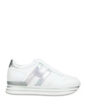 Hogan Leather Flatform Sneakers
