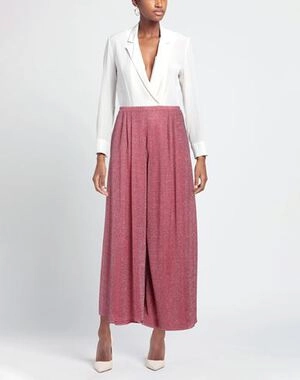 Oseree Polyamide Metallic Fiber Wide-leg Pants