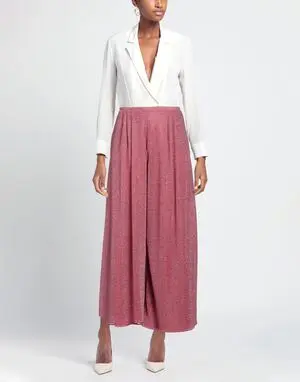 Oseree Polyamide Metallic Fiber Wide-leg Pants