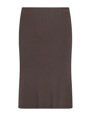 Rick Owens Cape Dark Size Virgin Wool - Brown