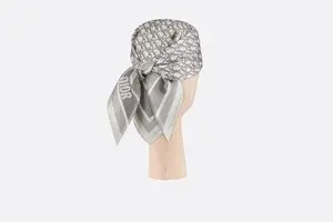 Dior Oblique Diortwin 70 Square Scarf