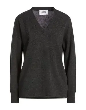 Alpha Studio Wool And Cashmere V-neck Pullover