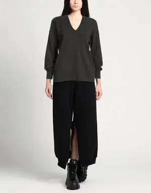 Alpha Studio Wool And Cashmere V-neck Pullover