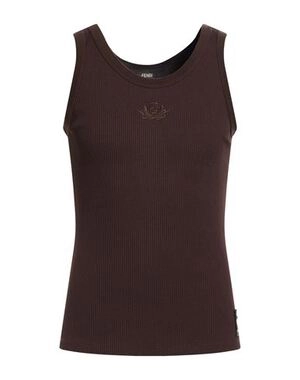 Fendi Tank Top Dark Size Polyamide, Elastane