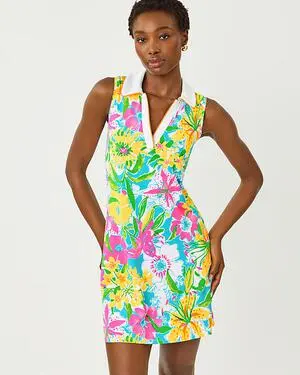Lilly Pulitzer® Upf 50+ Luxletic Cayo Costa Sleeveless Dress - Multicolor