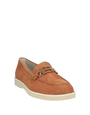 Hogan Suede-effect Loafers With Metal Applications