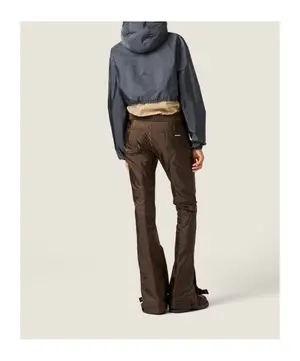 Miu Miu Technical Fabric Pants - Ebony