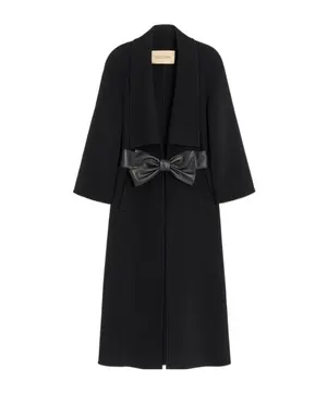 Valentino Garavani Long-sleeved Belted Coat