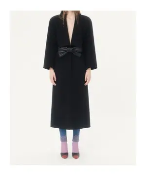 Valentino Garavani Long-sleeved Belted Coat