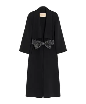 Valentino Garavani Valentino Long-Sleeved Belted Coat No