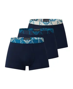 Emporio Armani 3-pack Boxer Briefs - Black