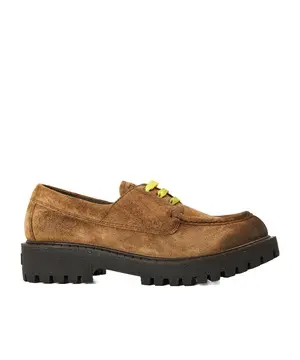 Prada Suede Platform Casual Shoes