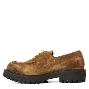 Prada Suede Platform Casual Shoes