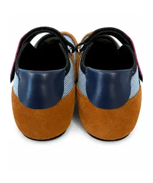 Marni Logo Ballet Flats - Multicolor