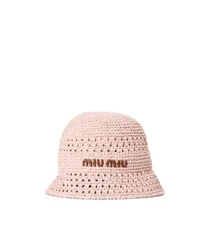 Miu Miu Crocheted Bucket Hat