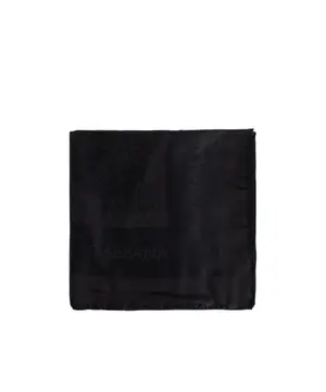Dolce & Gabbana Floral-print Scarf - Black