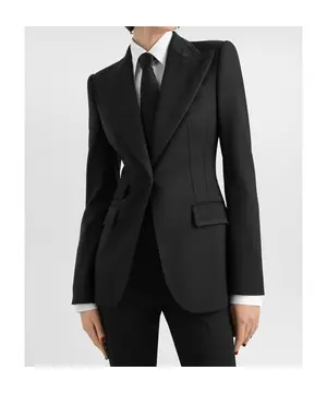 Dolce & Gabbana Turlington Single-breasted Jacket In Bi-stretch Twill