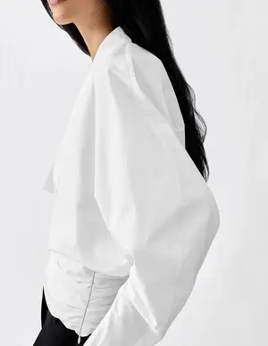 Jacquemus V-neck Fitted Waist Shirt