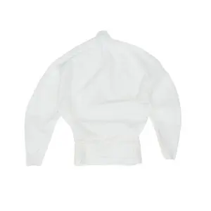 Jacquemus V-neck Fitted Waist Shirt - White