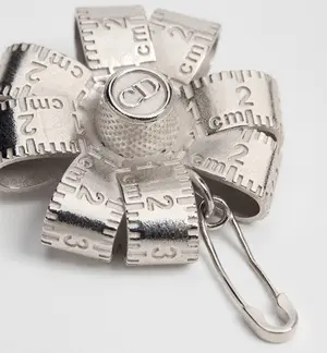 Dior Clover Pin Brooch