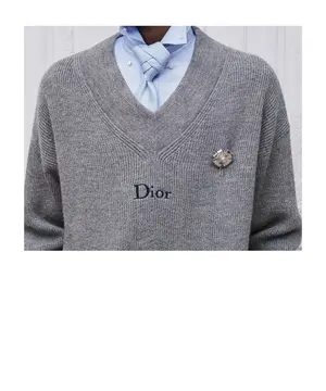 Dior Clover Pin Brooch