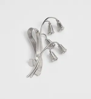 Dior Couture Charms Lily Of The Valley Brooch