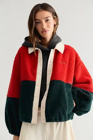 THE TINY BIG SISTER Sherpa Jacket