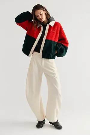 THE TINY BIG SISTER Sherpa Jacket