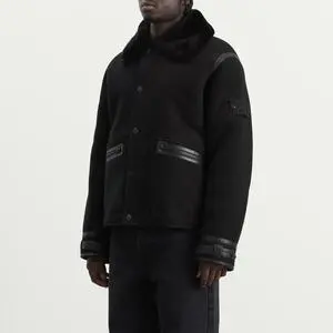 Stone Island Ghost Suede Sheepskin Jacket