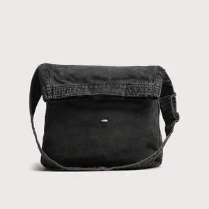 Our Legacy Indigo Canvas Sling Bag - Deep Blue