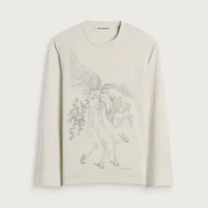 Our Legacy Spirit Print Box Long Sleeve Top