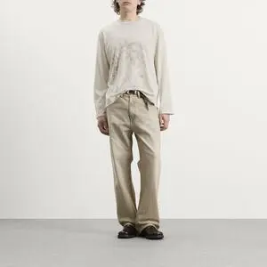 Our Legacy Spirit Print Box Long Sleeve Top
