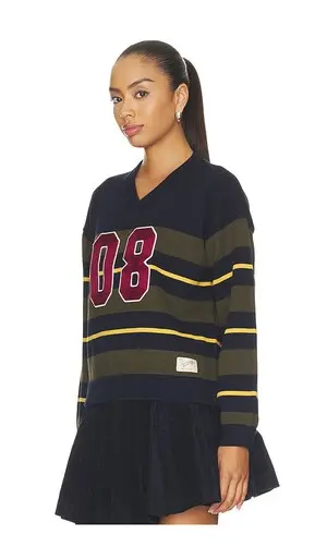 Sea Mina Novelty V-neck Sweater