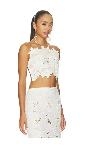 KETTEL ATELIER Klokkeblomst Crop Top