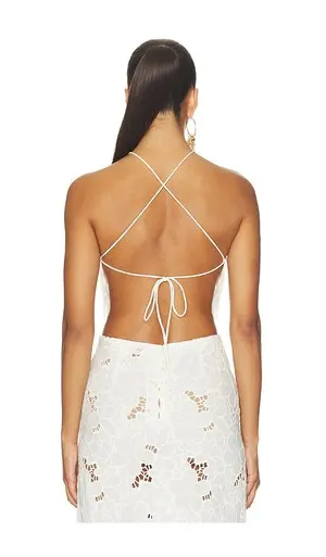 KETTEL ATELIER Klokkeblomst Crop Top
