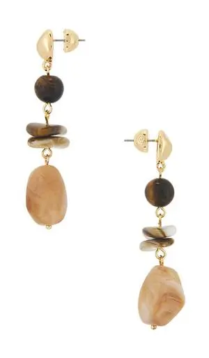 Ettika Solstice Stone Earrings