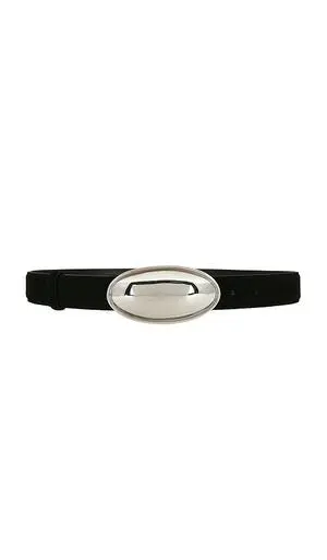 Altuzarra Oval Plaque Belt - Black